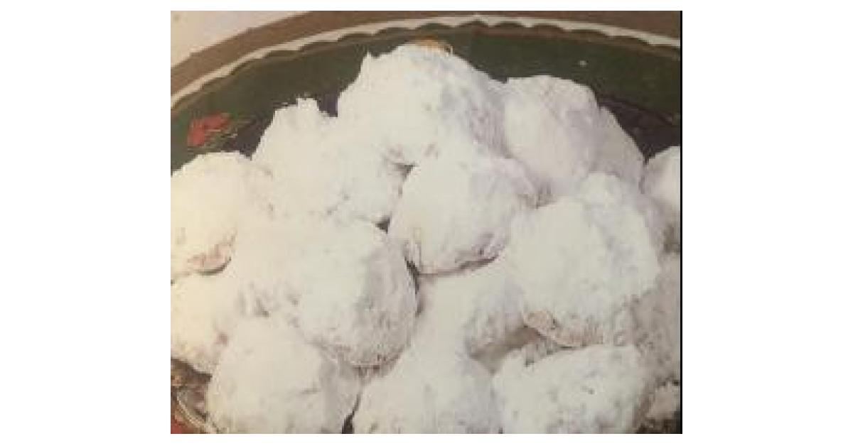 Joy's Kourabiethes (Greek shortbread biscuits) by Eve Thermomix. A ...