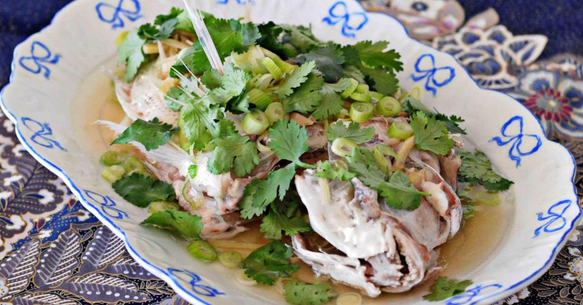 Steamed Whole Snapper with Ginger & Spring Onion by lalaskitchen. A ...