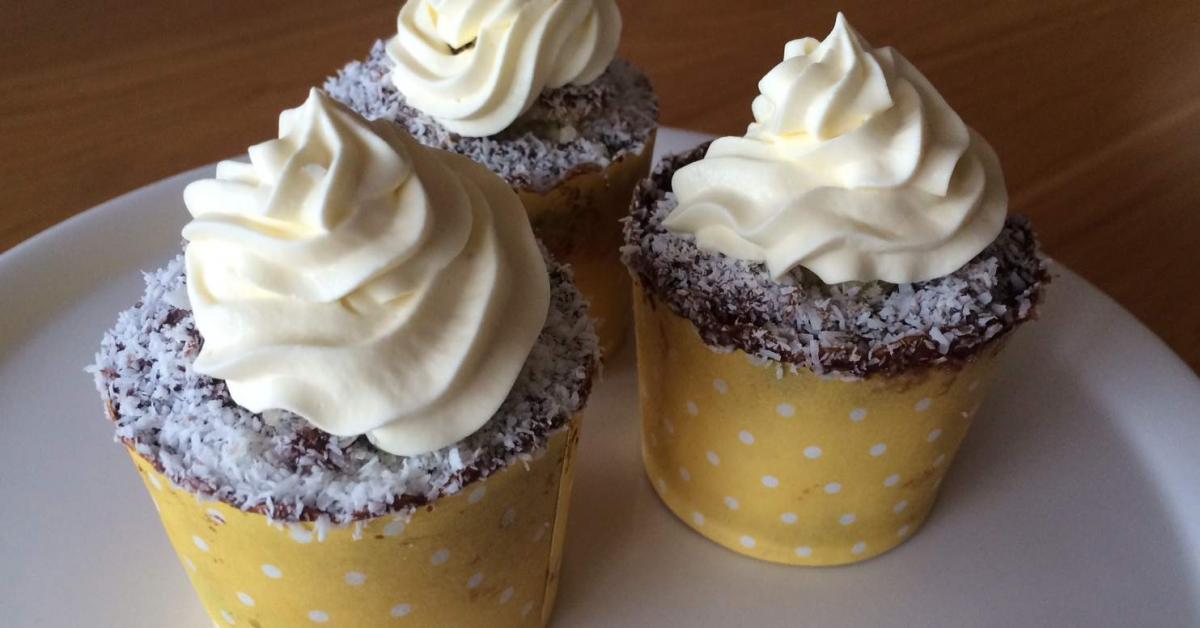 Lamington Fairy Cakes by Megan Douglas. A Thermomix ® recipe in the ...