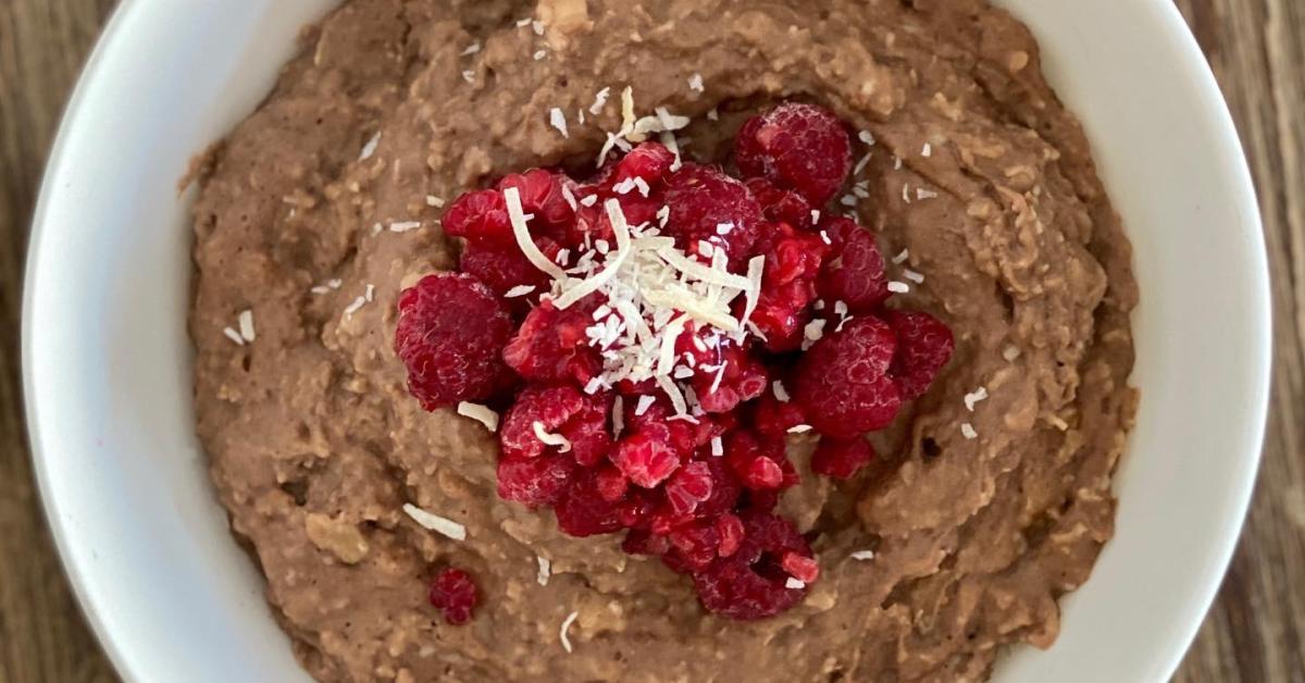 Cherry Ripe Pro-Oats by sezlegs. A Thermomix ® recipe in the category ...